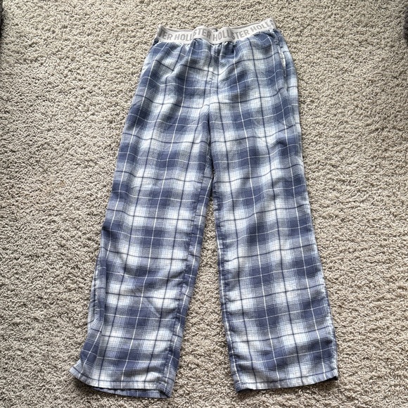Hollister | Intimates & Sleepwear | Hollister Blue Plaid Sleep Pajama ...